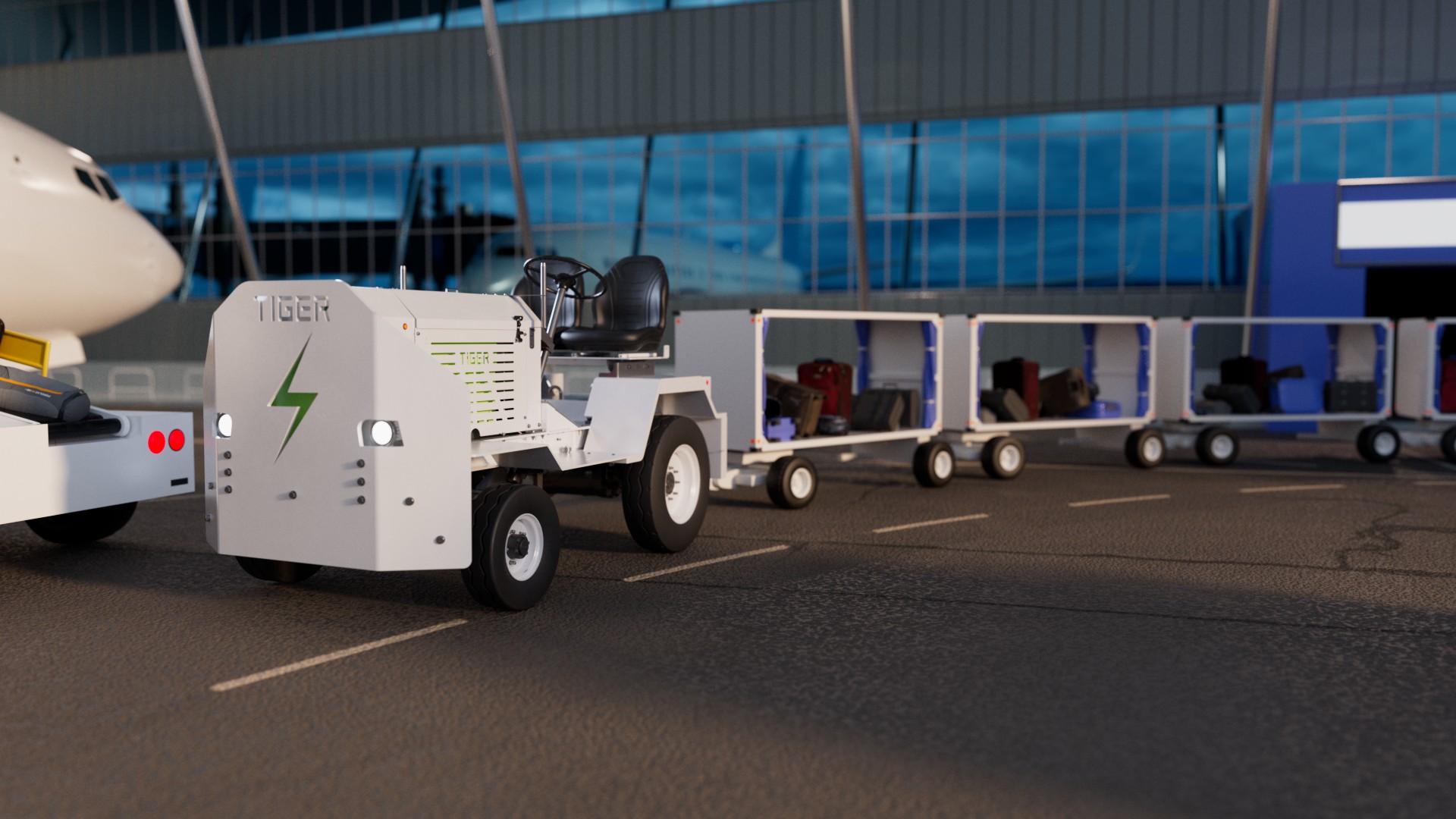 Industries - Aviation - Waev Inc. | GEM | Taylor-Dunn | Tiger