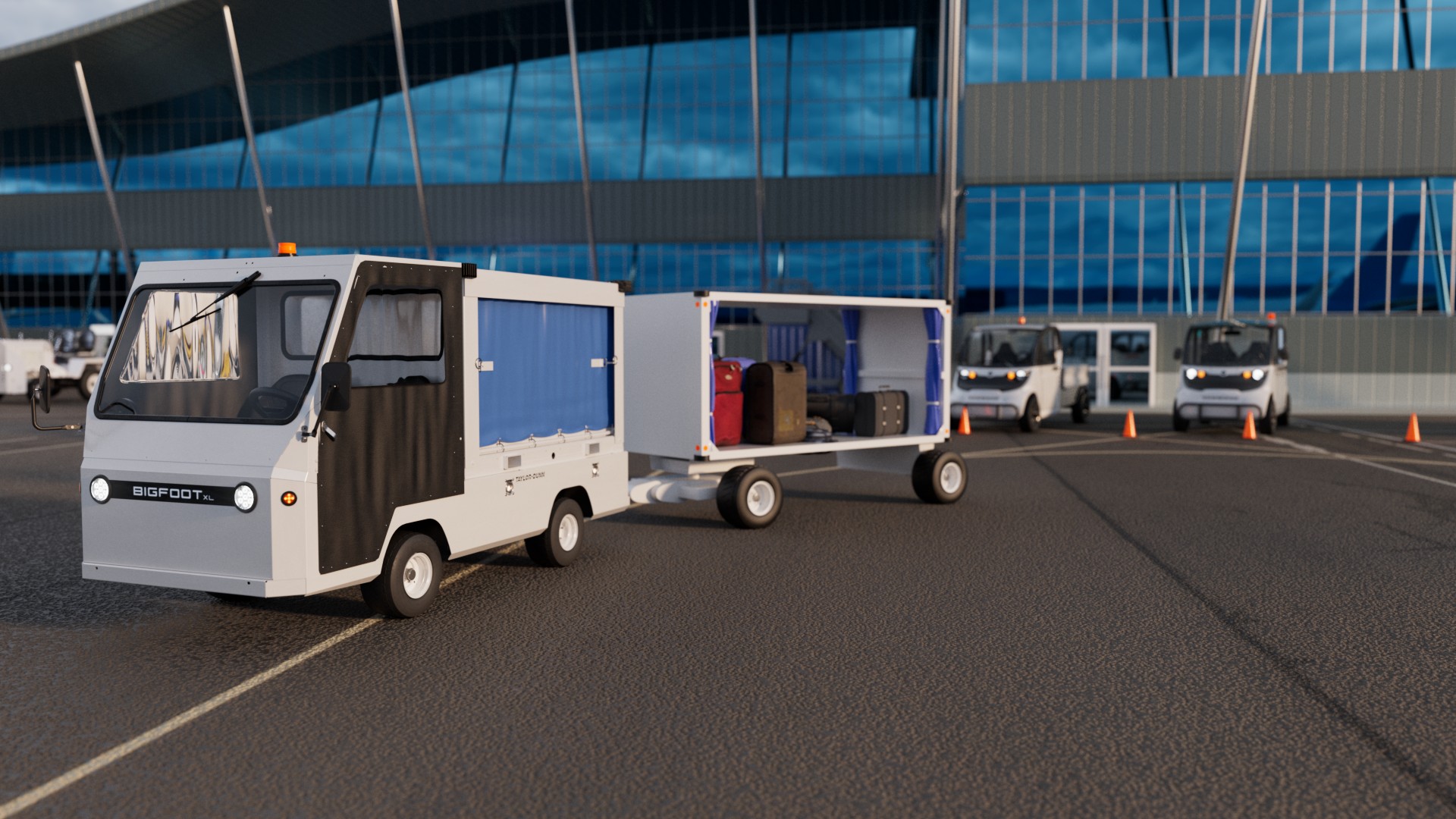 Industries - Aviation - Waev Inc. | GEM | Taylor-Dunn | Tiger