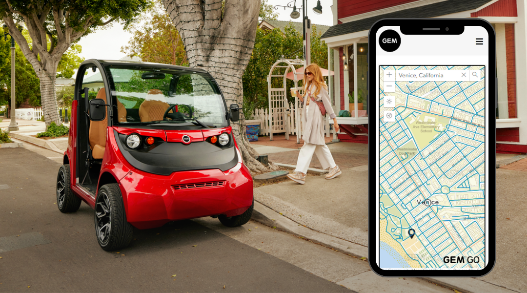 GEM Launches First-Ever Low-Speed Road App